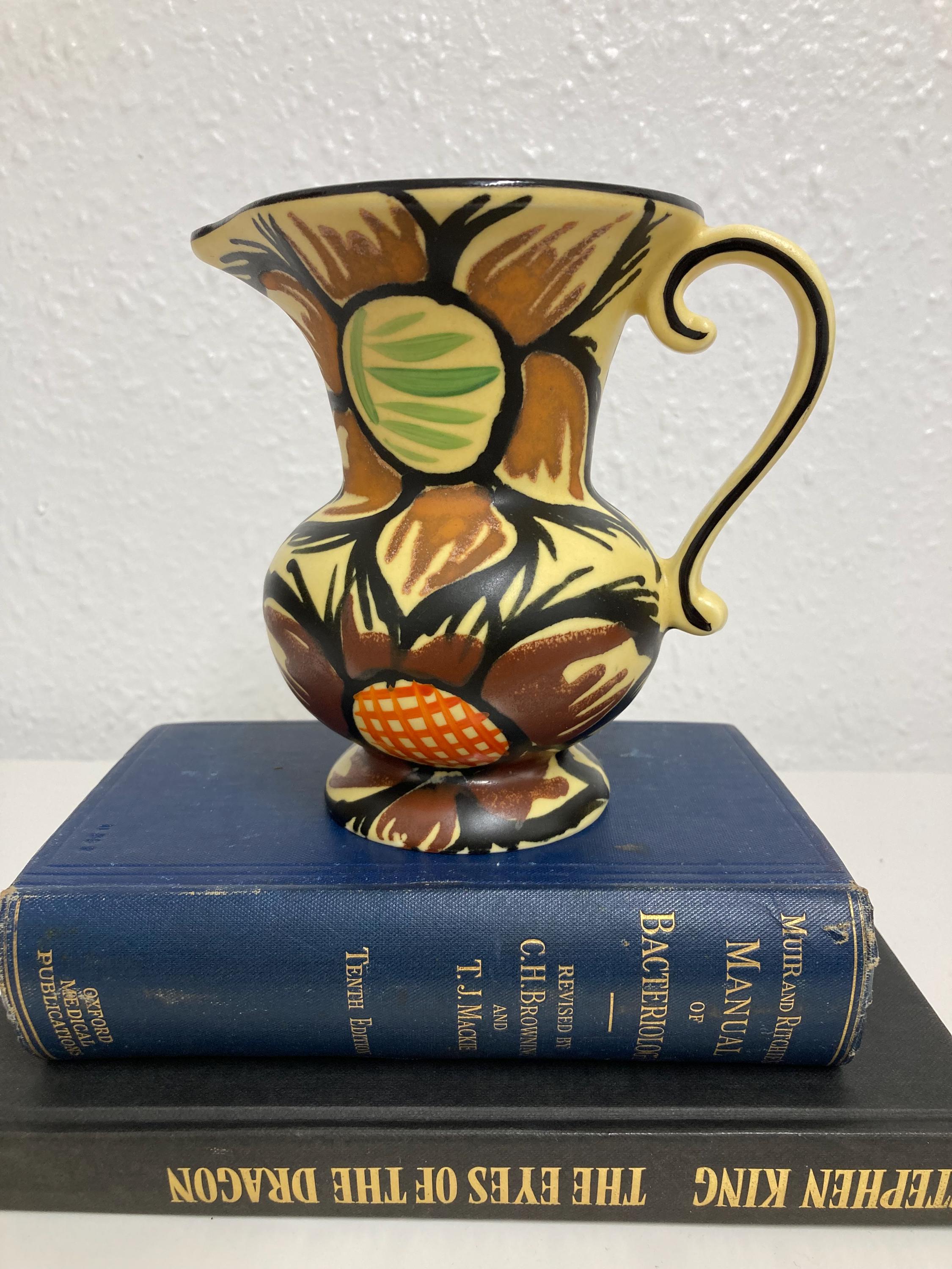 Art Deco Colourful Jug by Ditmar Urbach - Etsy