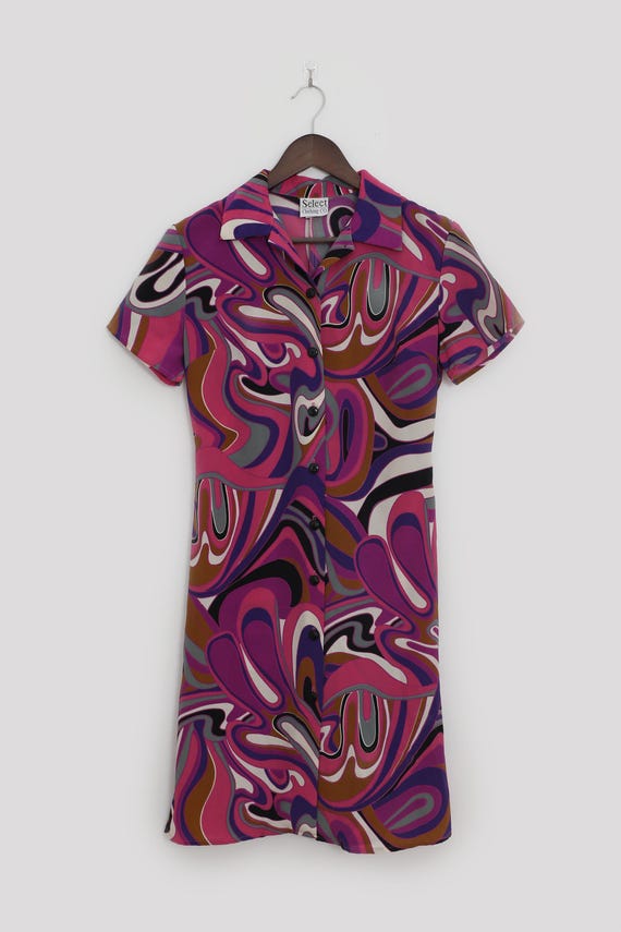 Psychedelic print dress - Gem