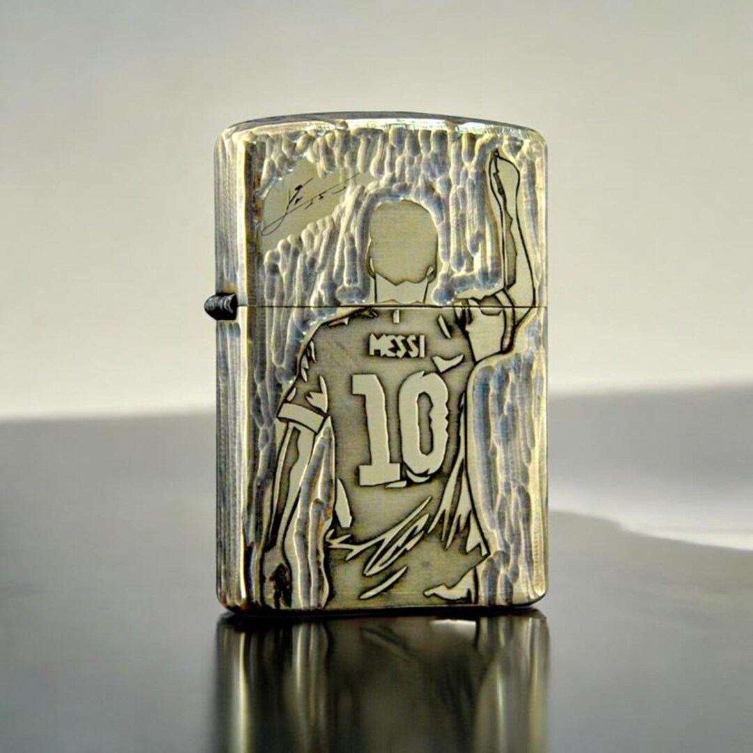 Soccer Star Lighter Custom Football Design Unique Gift for Sports Fans ...