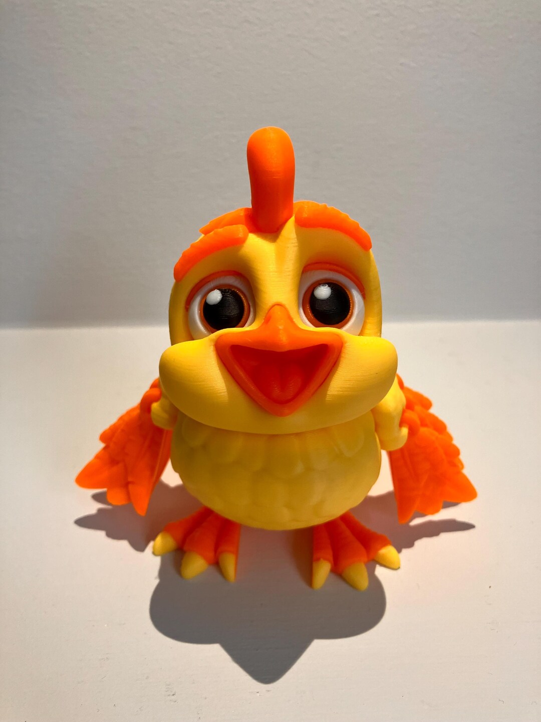 Flexi Chicken, 3D Printed Articulated Chicken , Sensory Toy, Cute ...