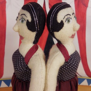 Conjoined Twins Plush Doll - Etsy