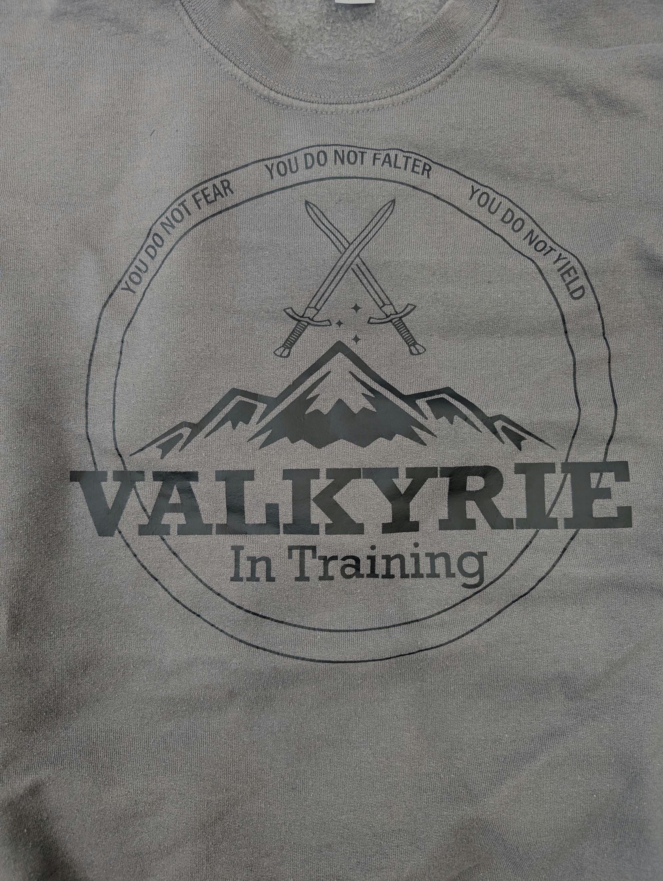 VALKYRIE IN TRAINING Svg File - Etsy