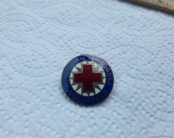 Red Cross Pin - Etsy