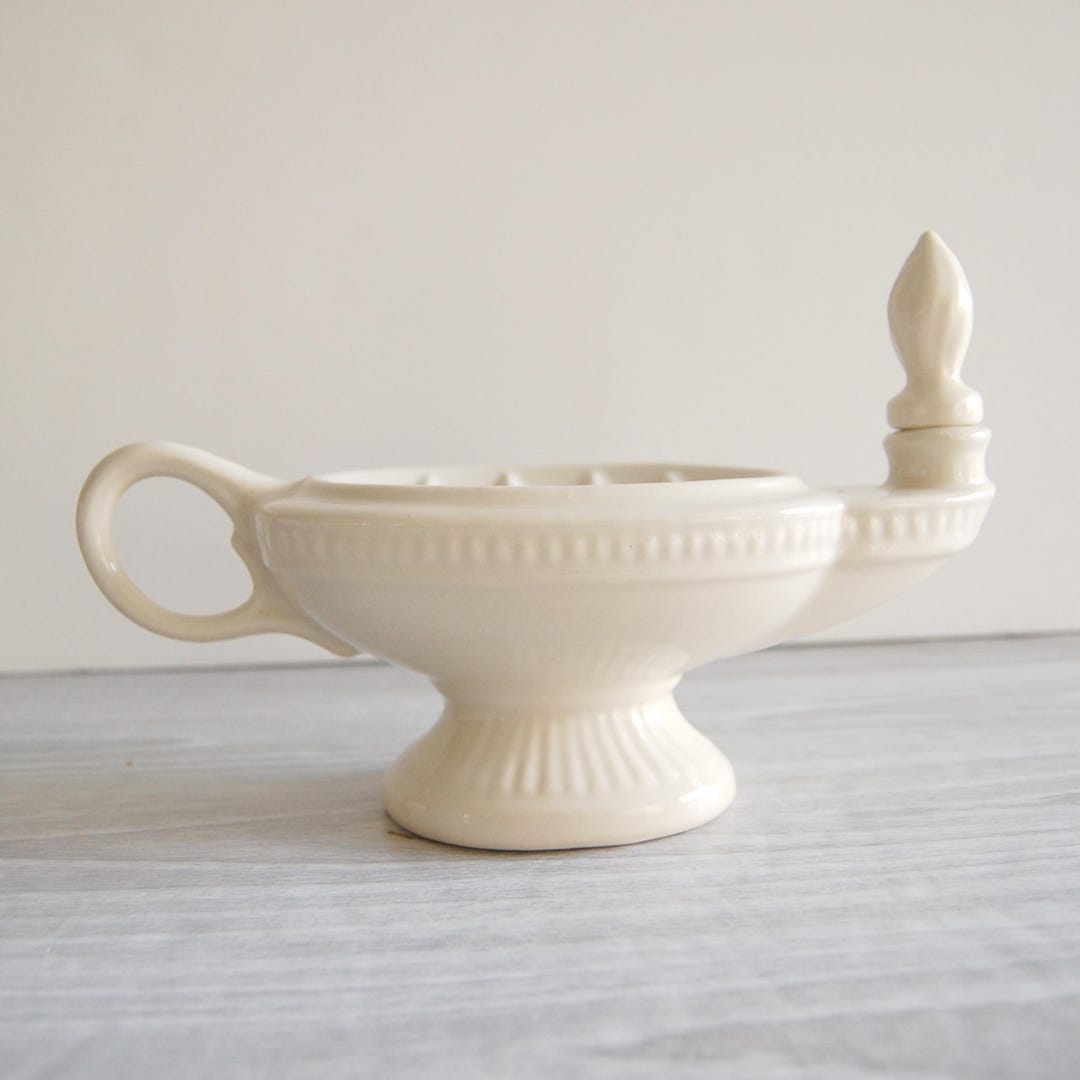 Vintage Ceramic Genie Bottle Soap Dish, Studio Girl Cosmetics - Etsy