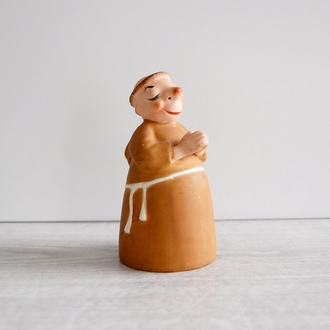 Lefton Friar Figurine, Vintage Friar Figurine, Vintage Lefton Prior ...