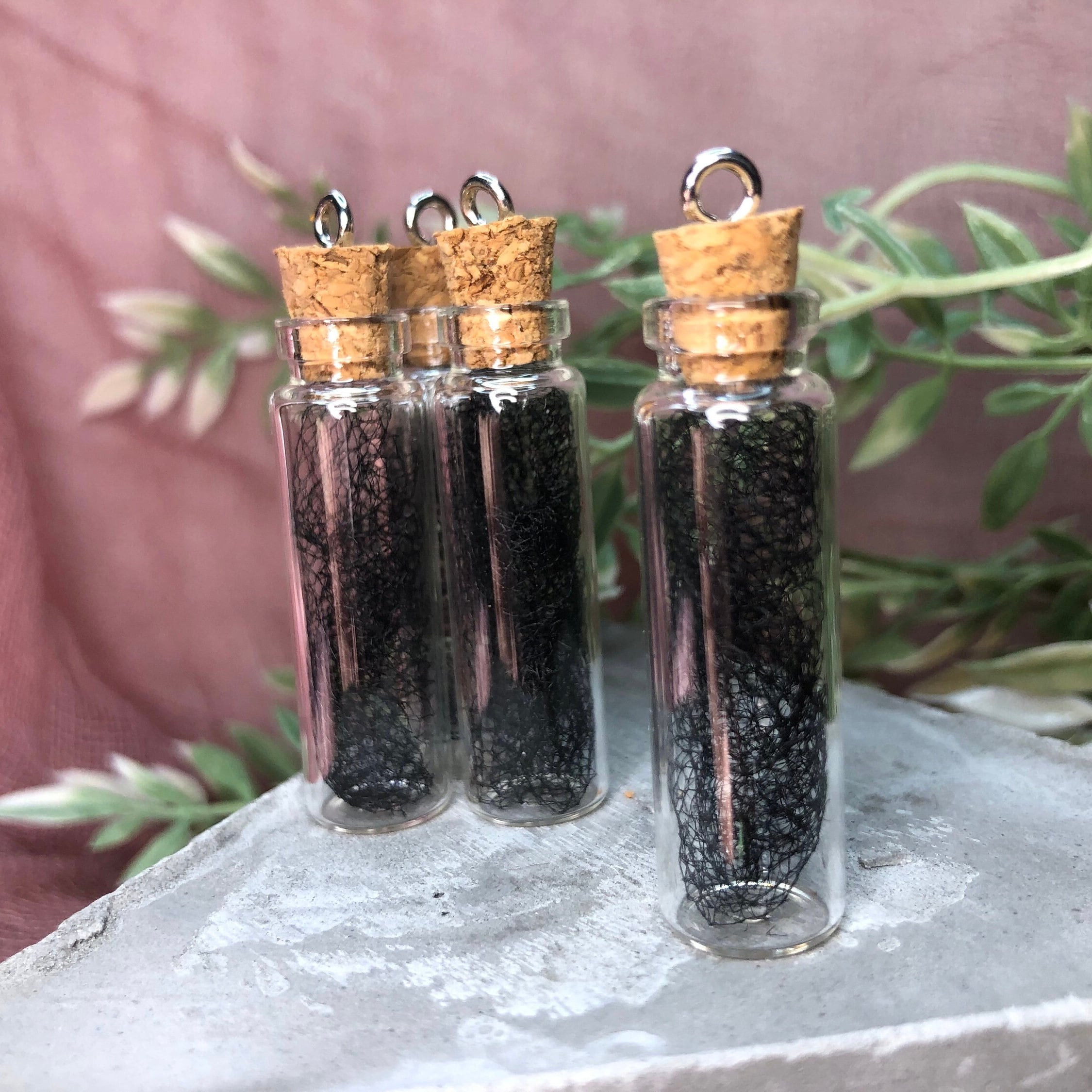 Skinny Glass Jar Filled for Charms, Necklaces, Trinkets - Etsy