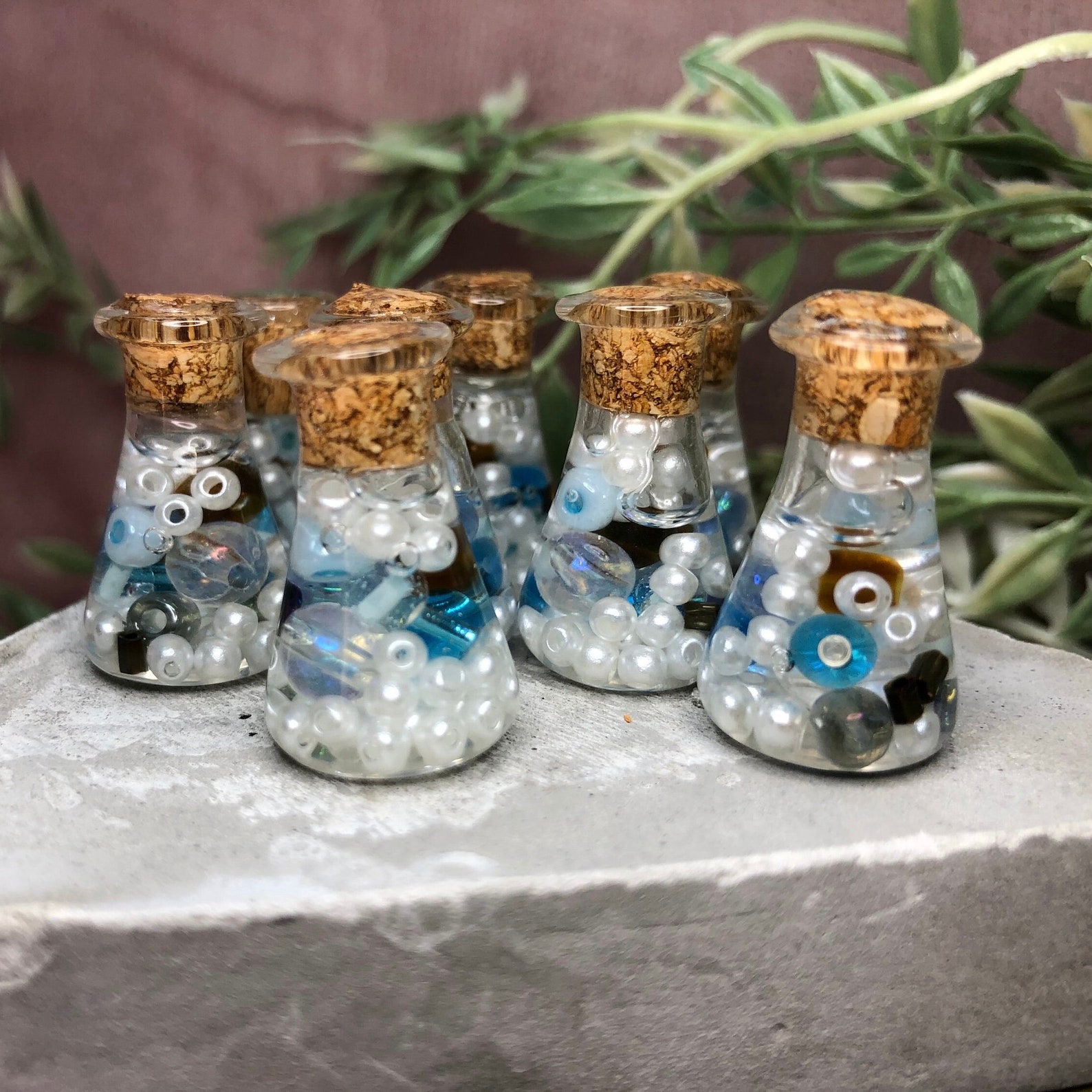 Miniature Beaker, Liquid Filled Potion Shaker - Etsy