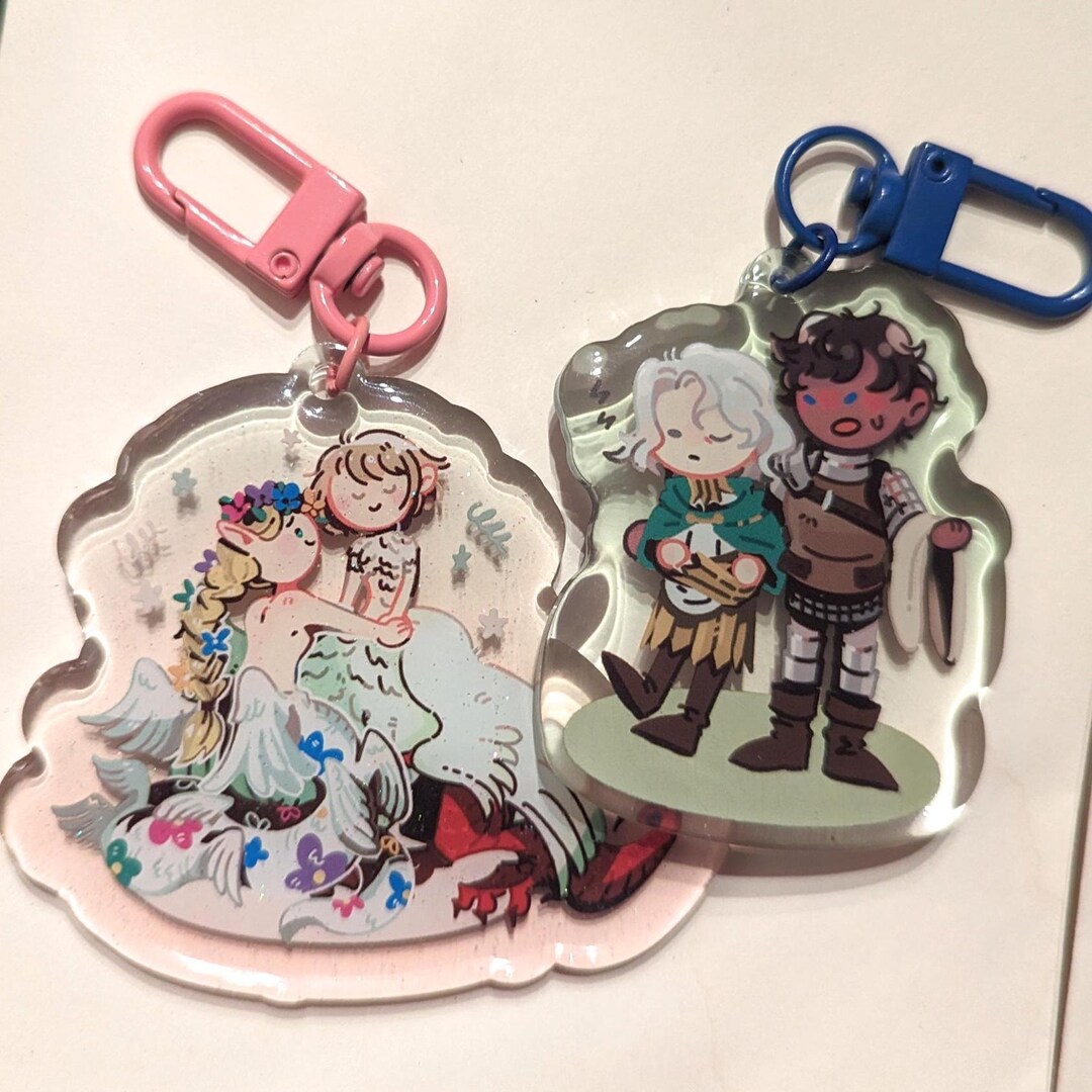 Dungeon Meshi | Falin Marcille Kabru Mithrun Keychain | Delicious in ...