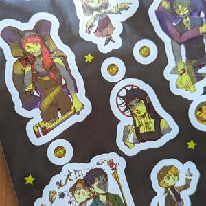 Fear and Hunger Termina | A5 Vinyl Sticker Sheet | Funger - Etsy