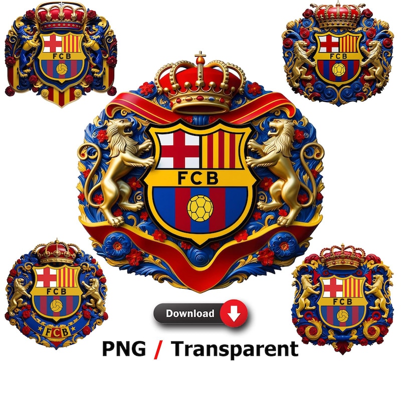 Fc Barcelona Stickers - Etsy