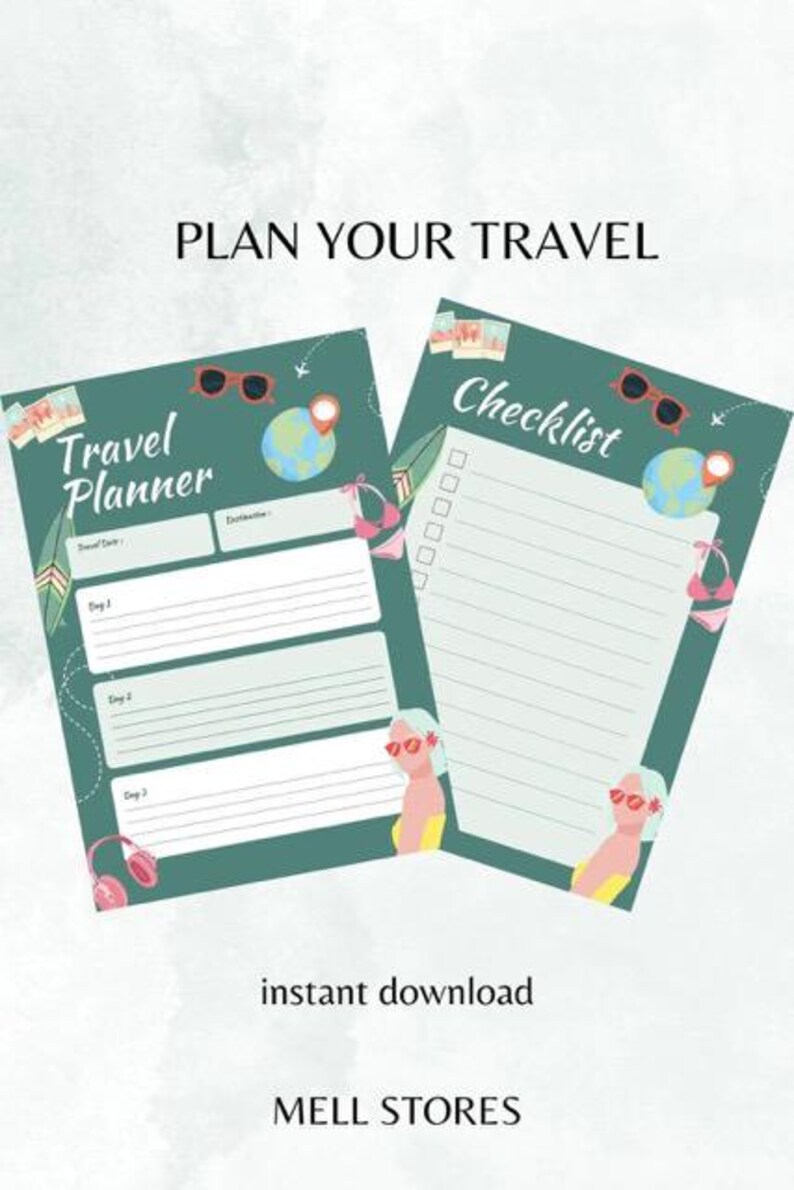 Digital Checklist, Packing Checklist, Todo List, Habbits, for iPad and ...