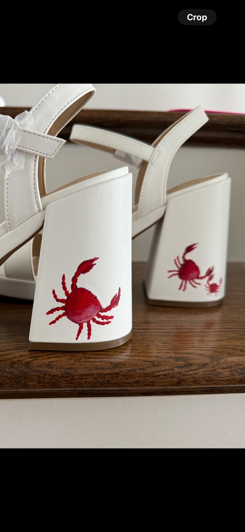 Women's Hand-painted Shoes - Lobsters and Crabs - Etsy