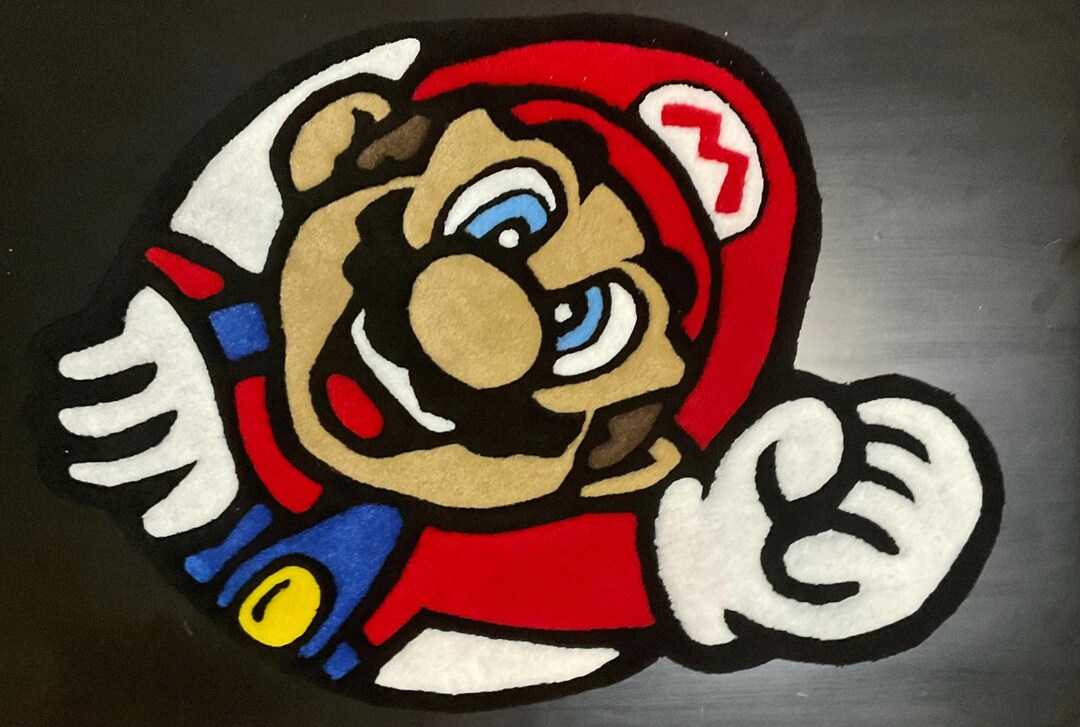 Súper Mario - Rug - Etsy