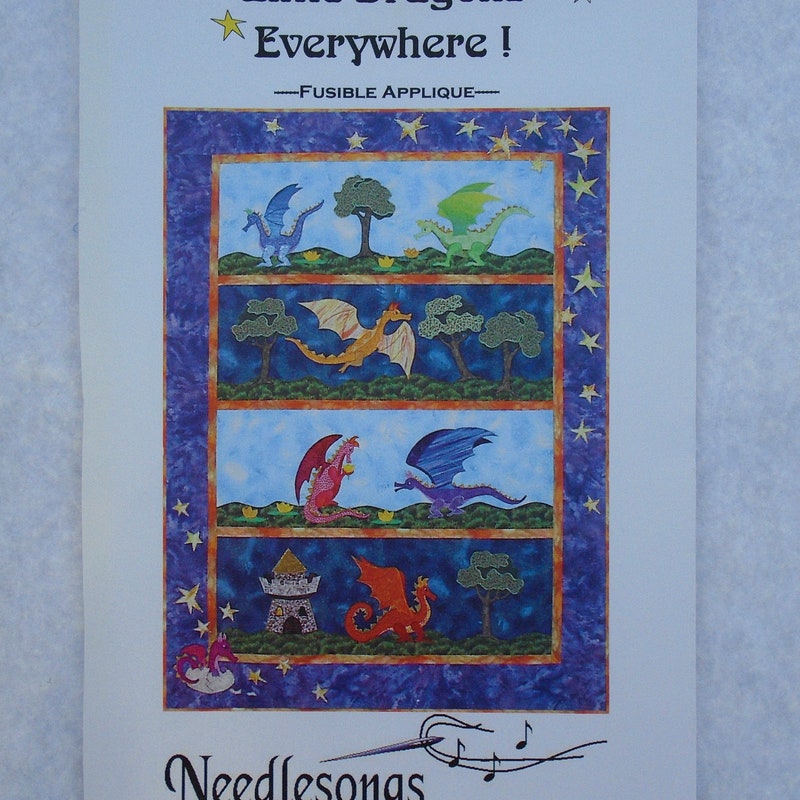 Dragon Applique - Etsy