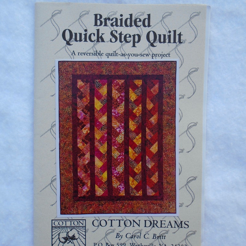 French Braid Quilt - Etsy