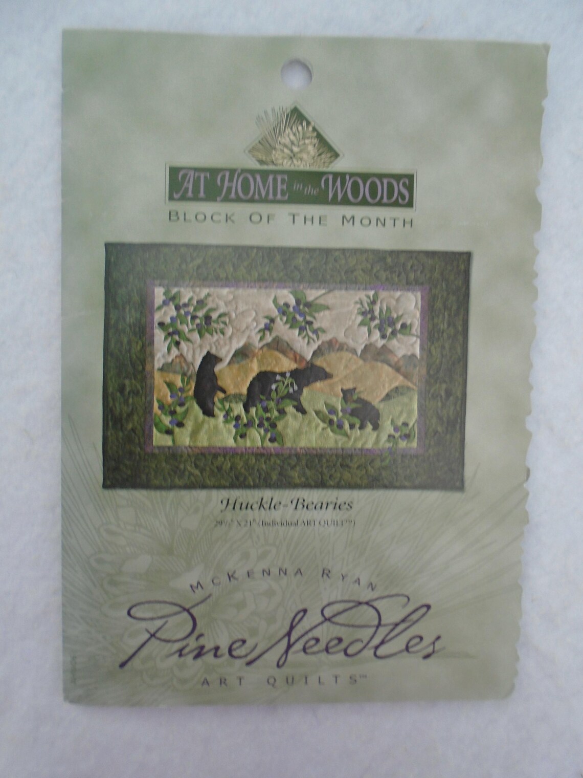 Huckle Bearies Quilt Pattern / Mckenna Ryan Quilt Pattern / Bear Quilt ...