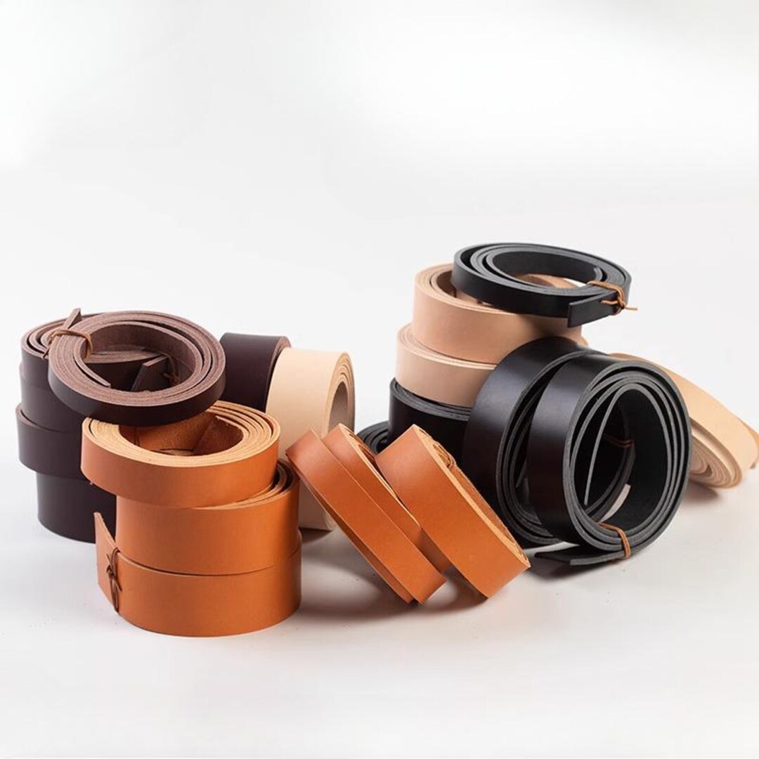 1.1 Meter (43 Inch) Blank Leather Straps – Ideal for Belt Making ...