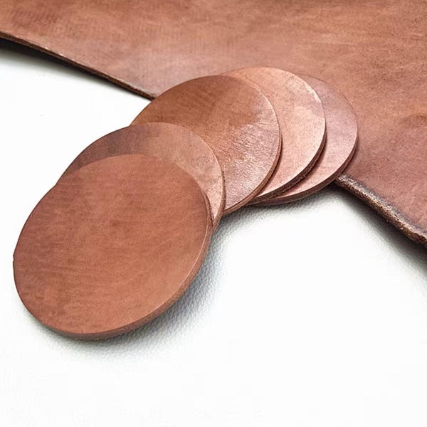 Leather Coasters - Etsy