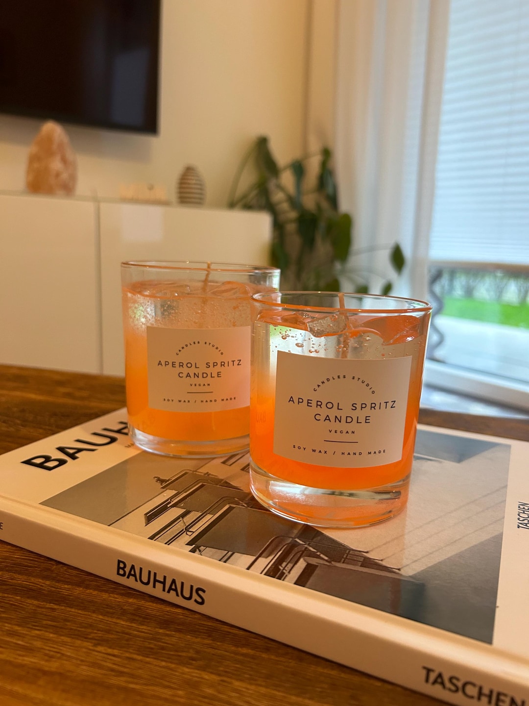 Aperol Spritz Candle - Etsy