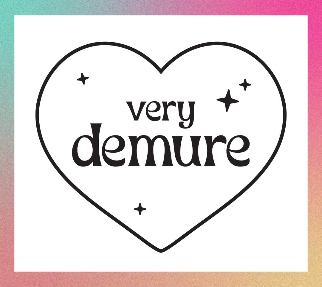 Very Demure Digital Download PNG Clipart Files for Cricut and ...