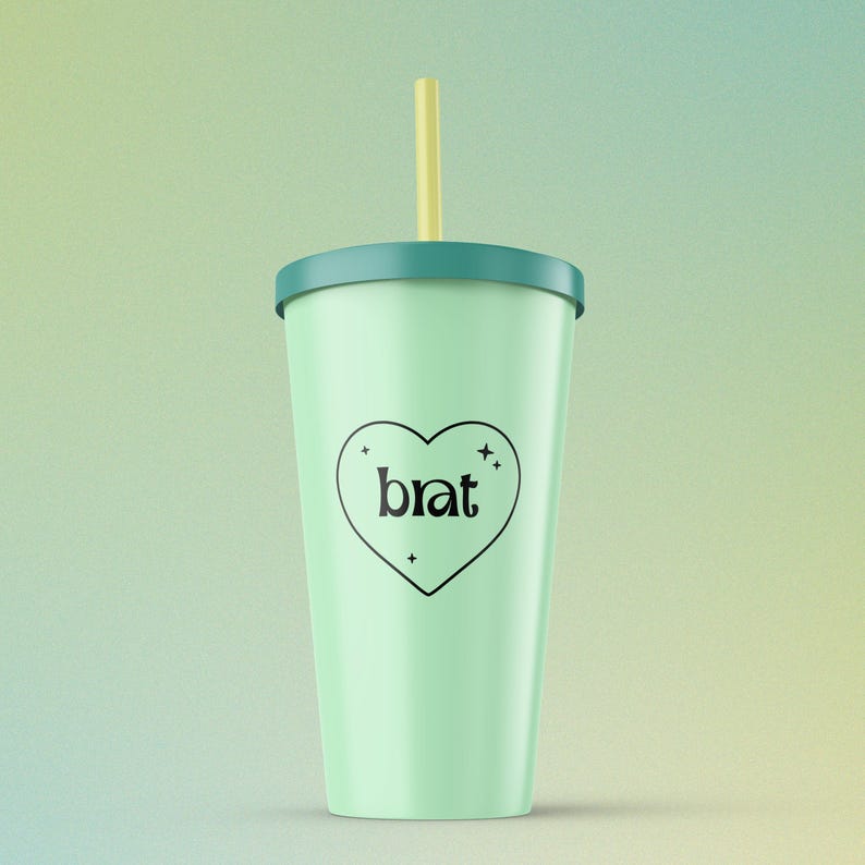 Brat Digital Download PNG Clipart Files for Cricut and Silhouette - Etsy