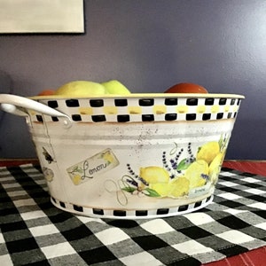 Lemon Kitchen Decor, Modern Farmhouse Decor, Lemon Decorations, Country ...