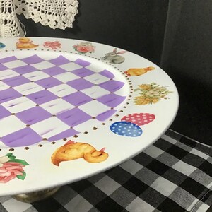 Easter Candle or Cake Stand Pedestal Cake Stand Cake Plate - Etsy