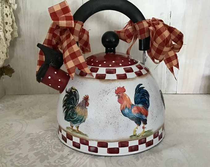 Farmhouse Rooster, Farmhouse Kitchen, Kitchen Rooster, Rooster Decor ...