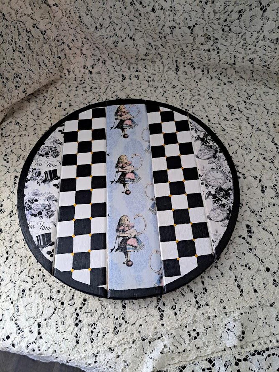 Round Table Riser, Wood Riser, Riser for Display, Display Stand, Hand ...