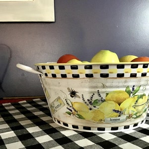 Lemon Kitchen Decor, Modern Farmhouse Decor, Lemon Decorations, Country ...