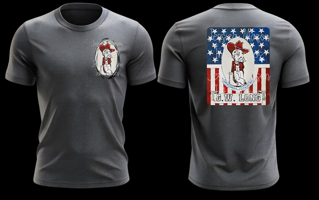 G.w.long, Colonel Reb, PNG Digital Download - Etsy