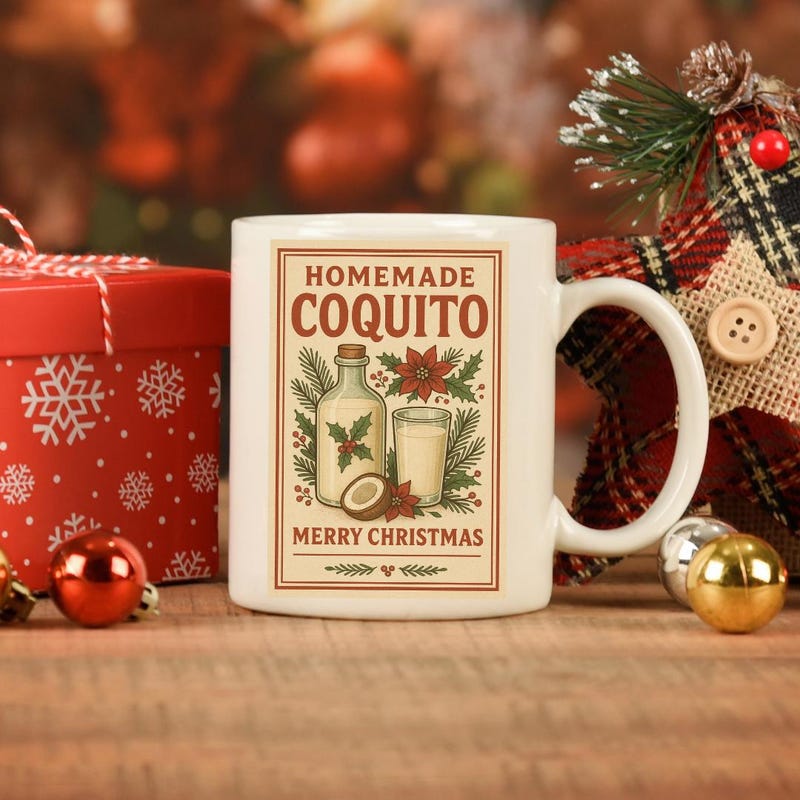 Coquito Labels - Etsy