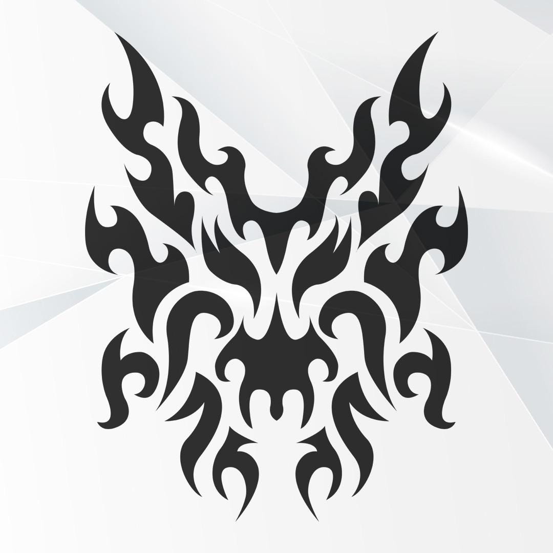 Fierce Tribal Face Tatoo Custom PNG Design, Men Tattoo Design, Personal ...