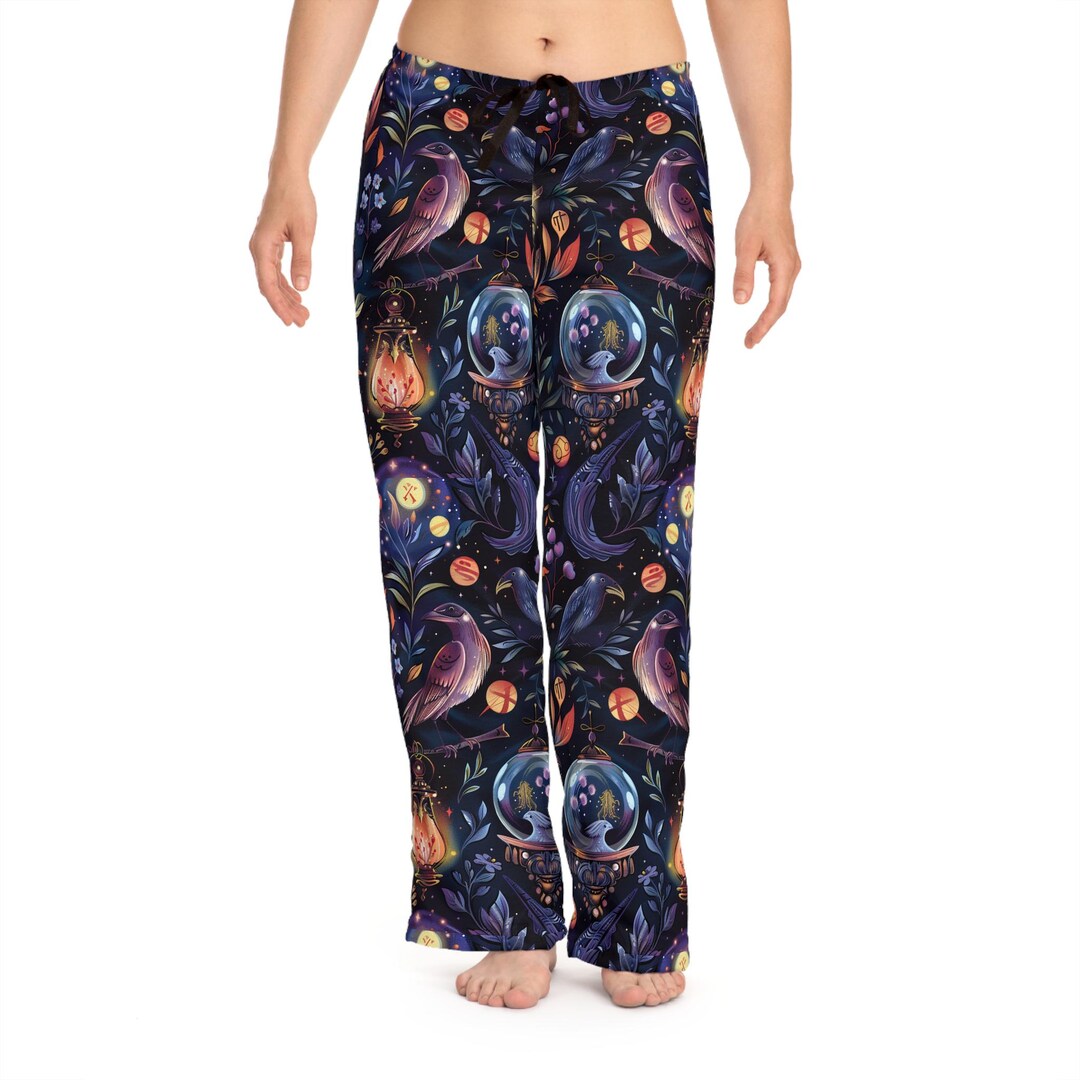Mystical Night Lounge Pants: Women's Celestial Loungewear - Etsy