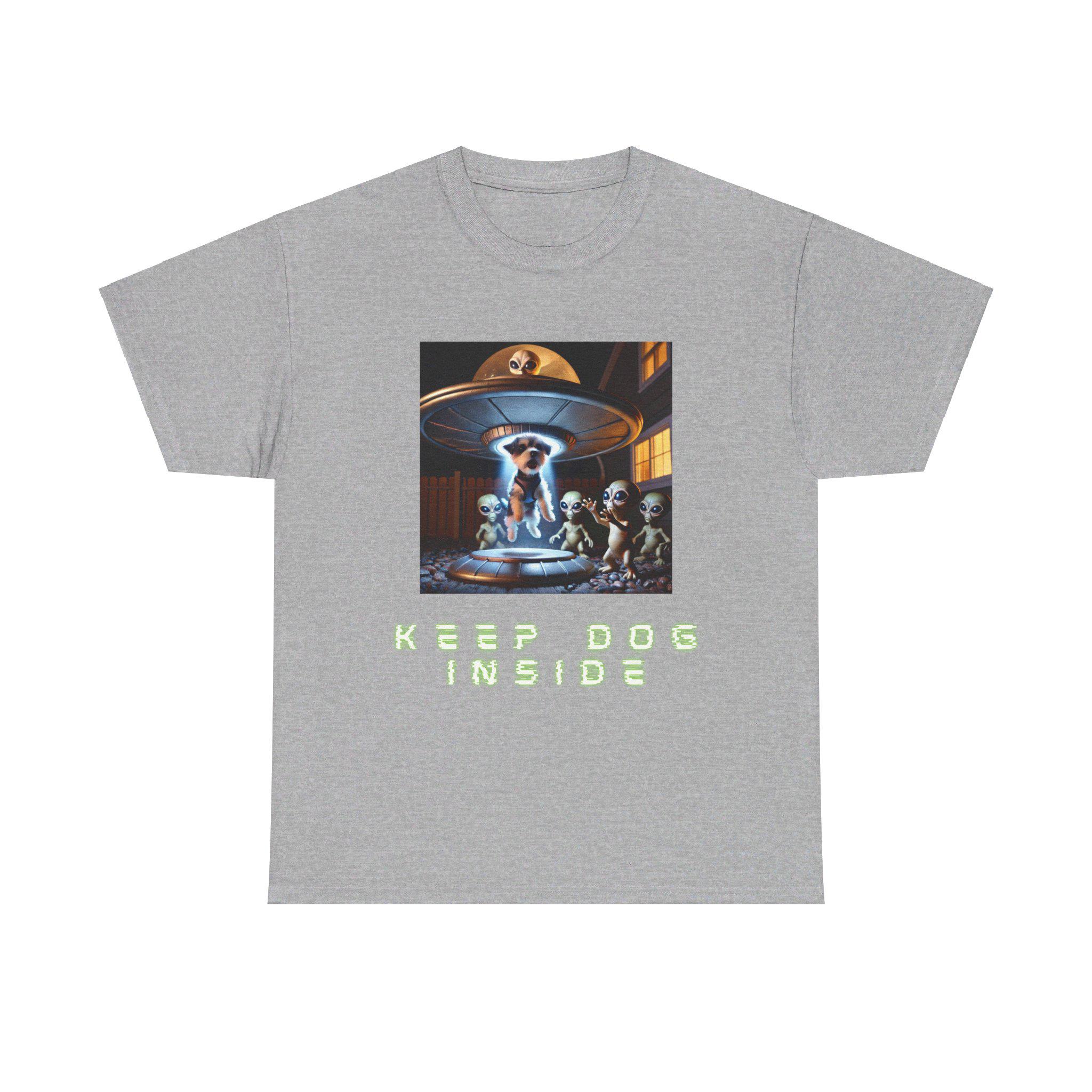 Protect Your Pup With Style: keep Dog Inside UFO and Alien T-shirt - Etsy
