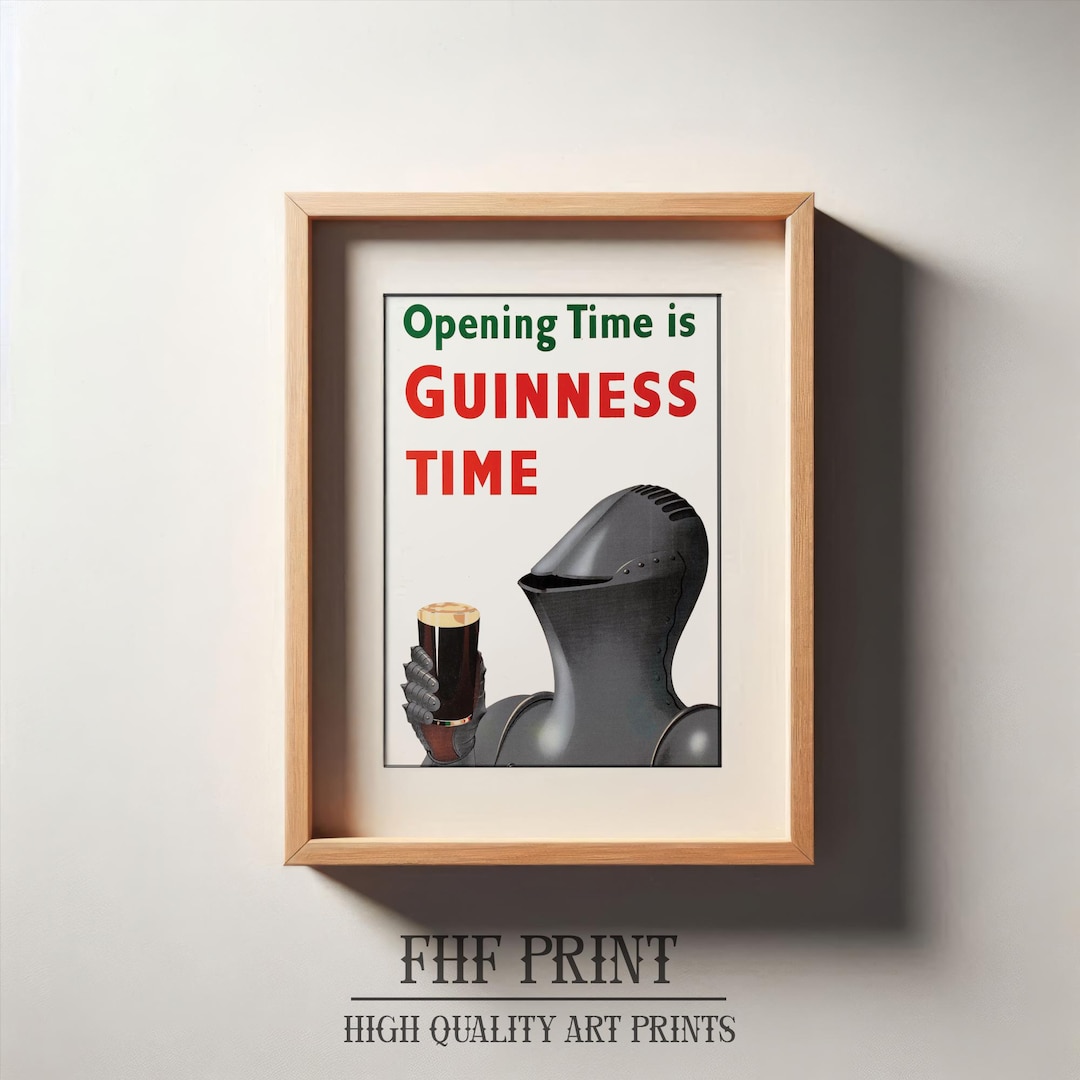 Guinness Vintage Ad Poster, Guinness Print, Guinness Poster, Guinness ...