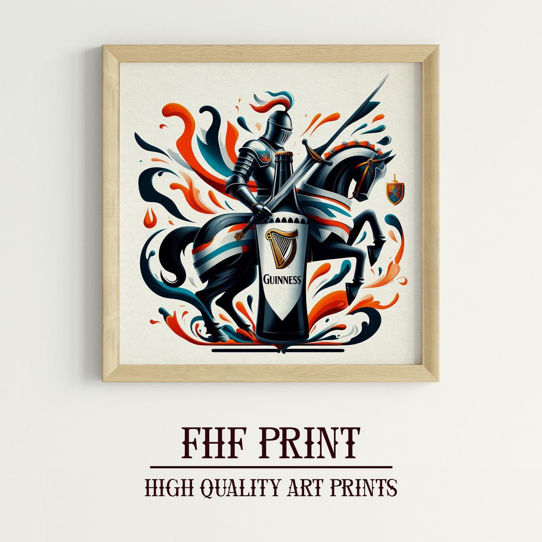 Guinness Print, Guinness Poster, Guinness Decor, Alcohol Print, Alcohol ...