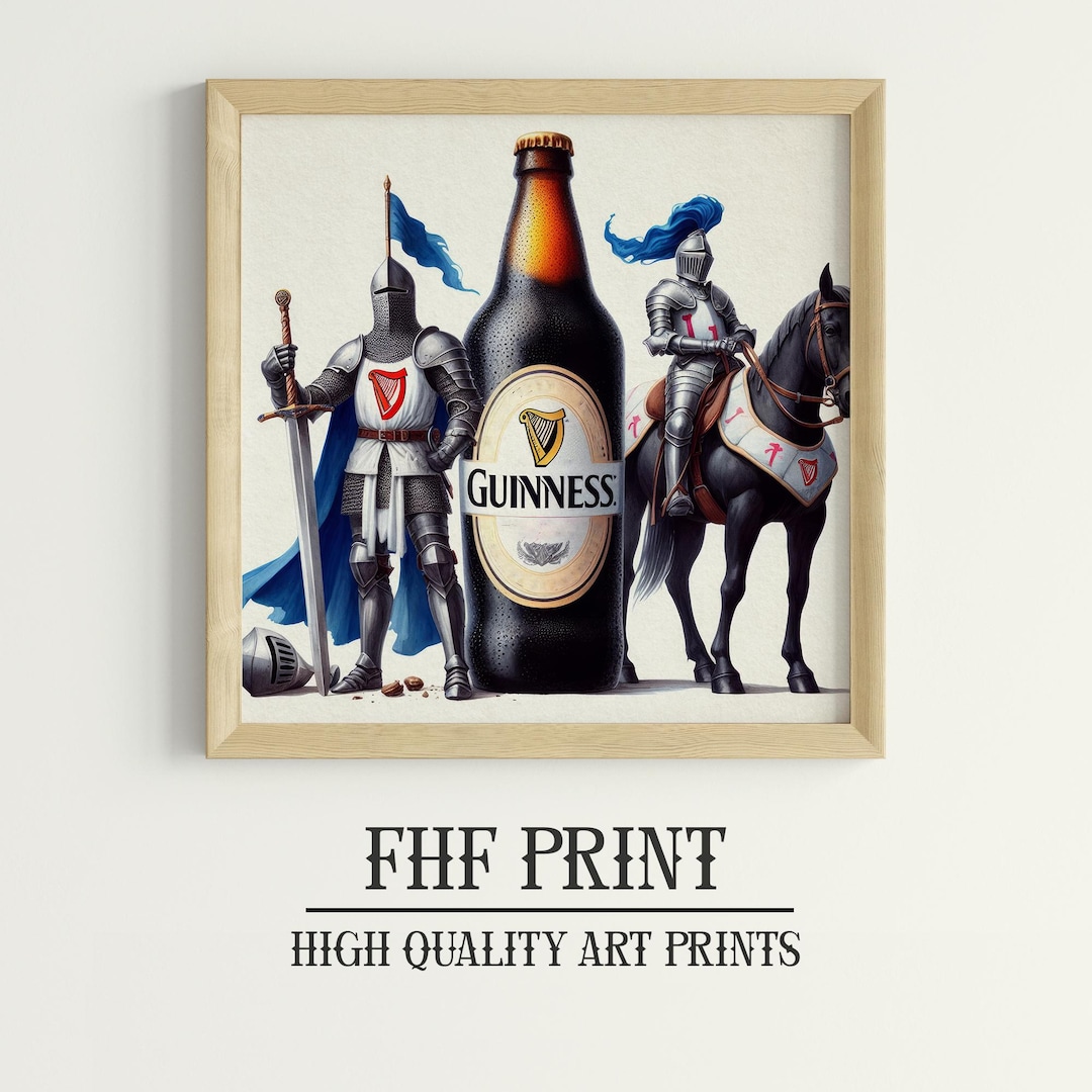 Guinness Print, Guinness Poster, Guinness Decor, Alcohol Print, Alcohol ...