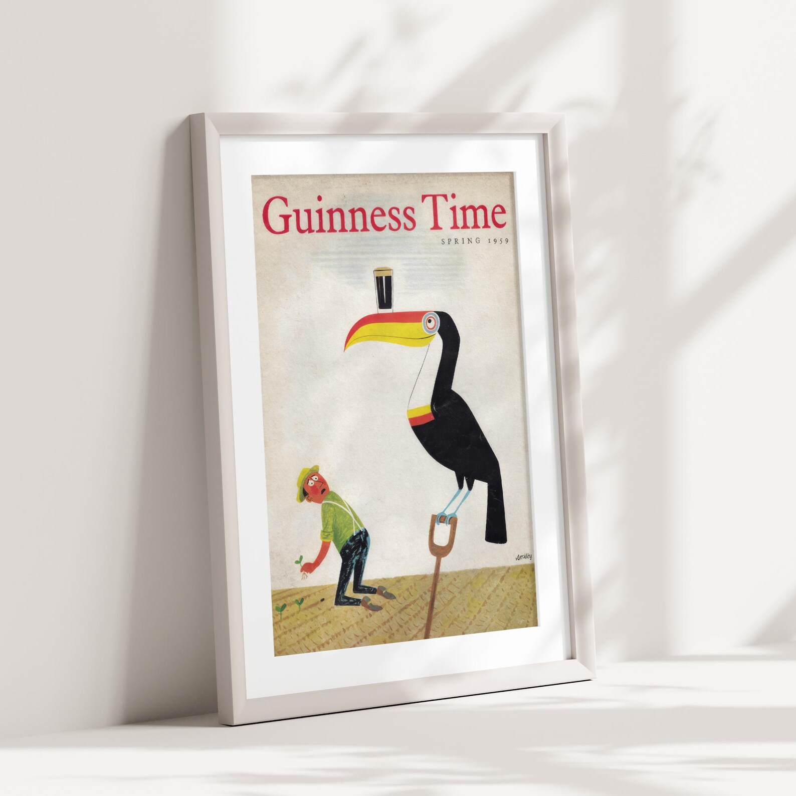 Guinness Vintage Ad Poster, Guinness Print, Guinness Poster, Guinness ...
