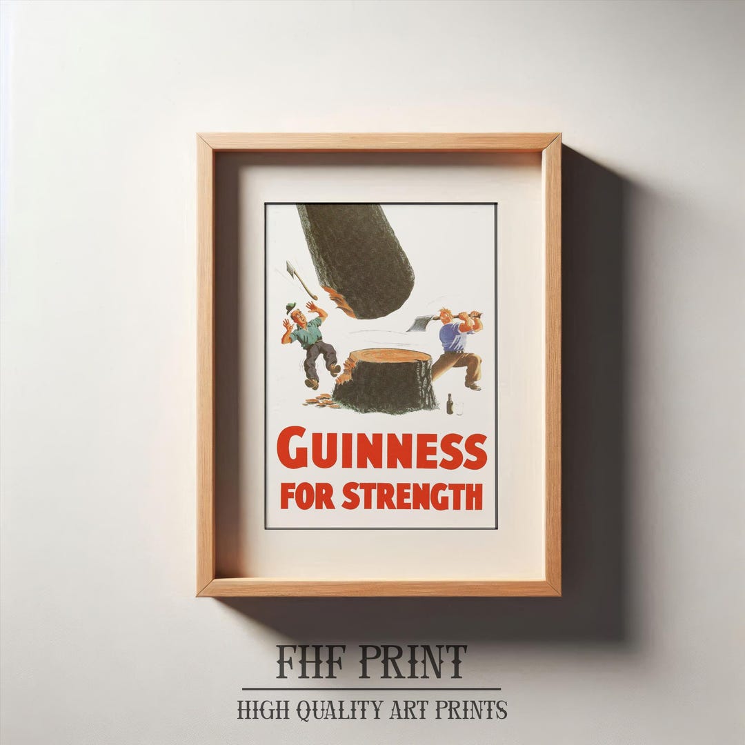 Guinness Vintage Ad Poster, Guinness Print, Guinness Poster, Guinness ...