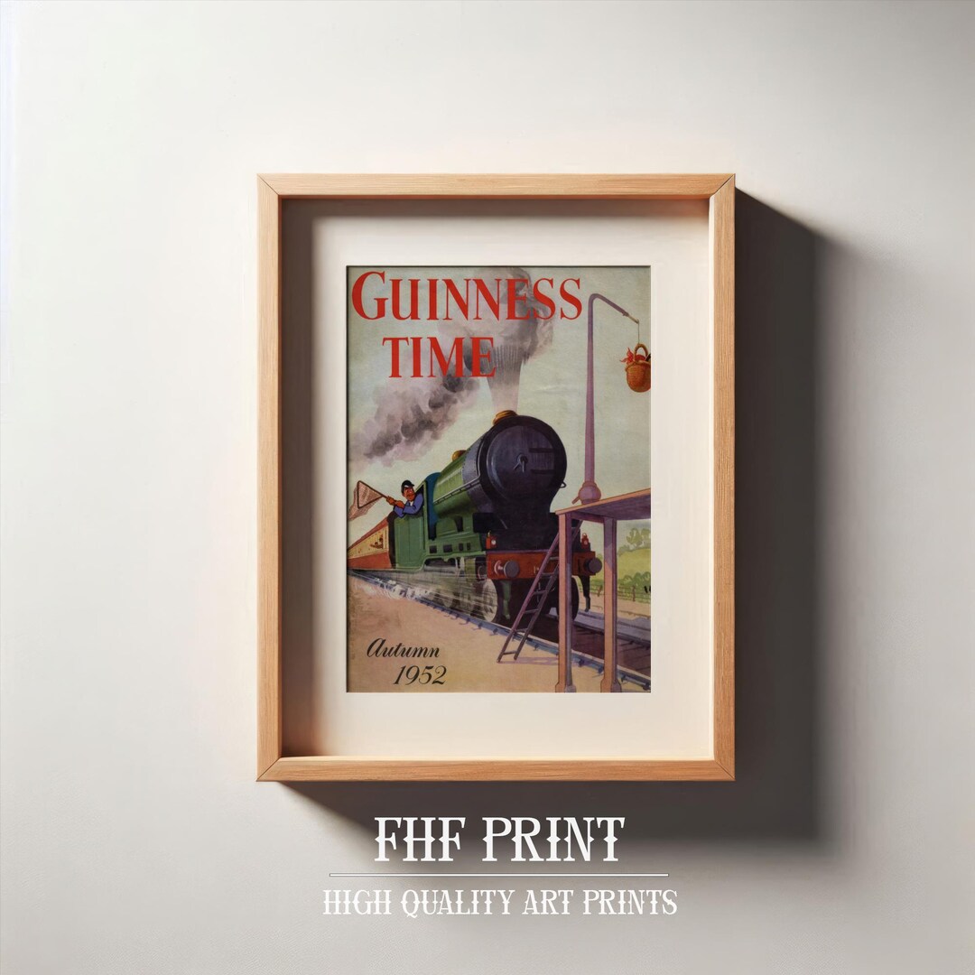 Guinness Vintage Ad Poster, Guinness Print, Guinness Poster, Guinness ...