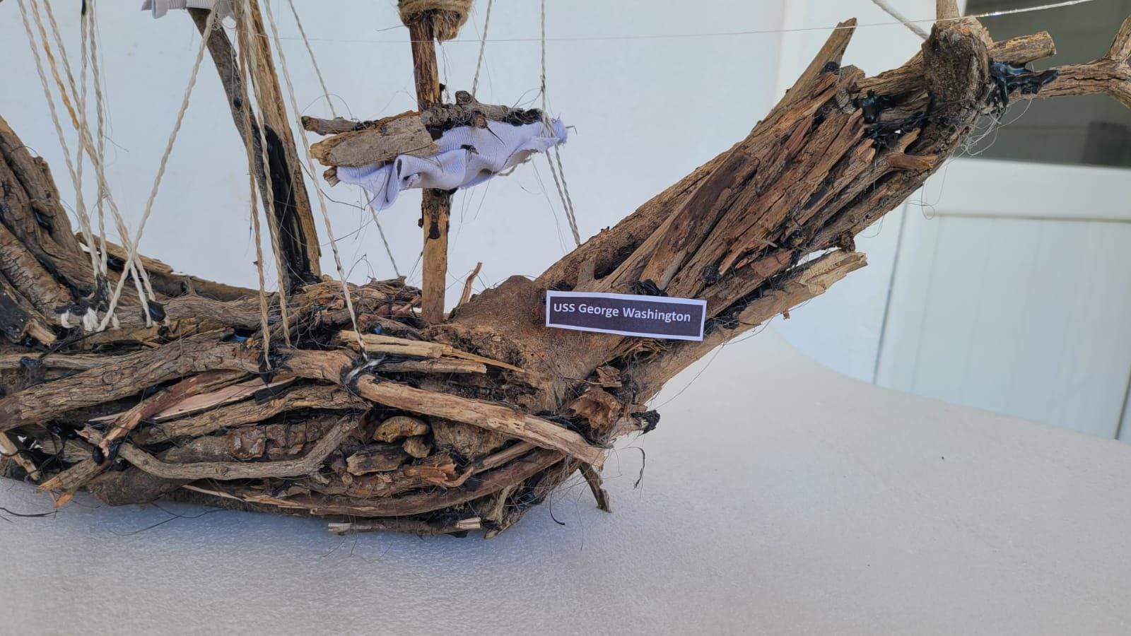 Driftwood Ship, Decorative Wooden Ship, Driftwood Art, Model Boat ...