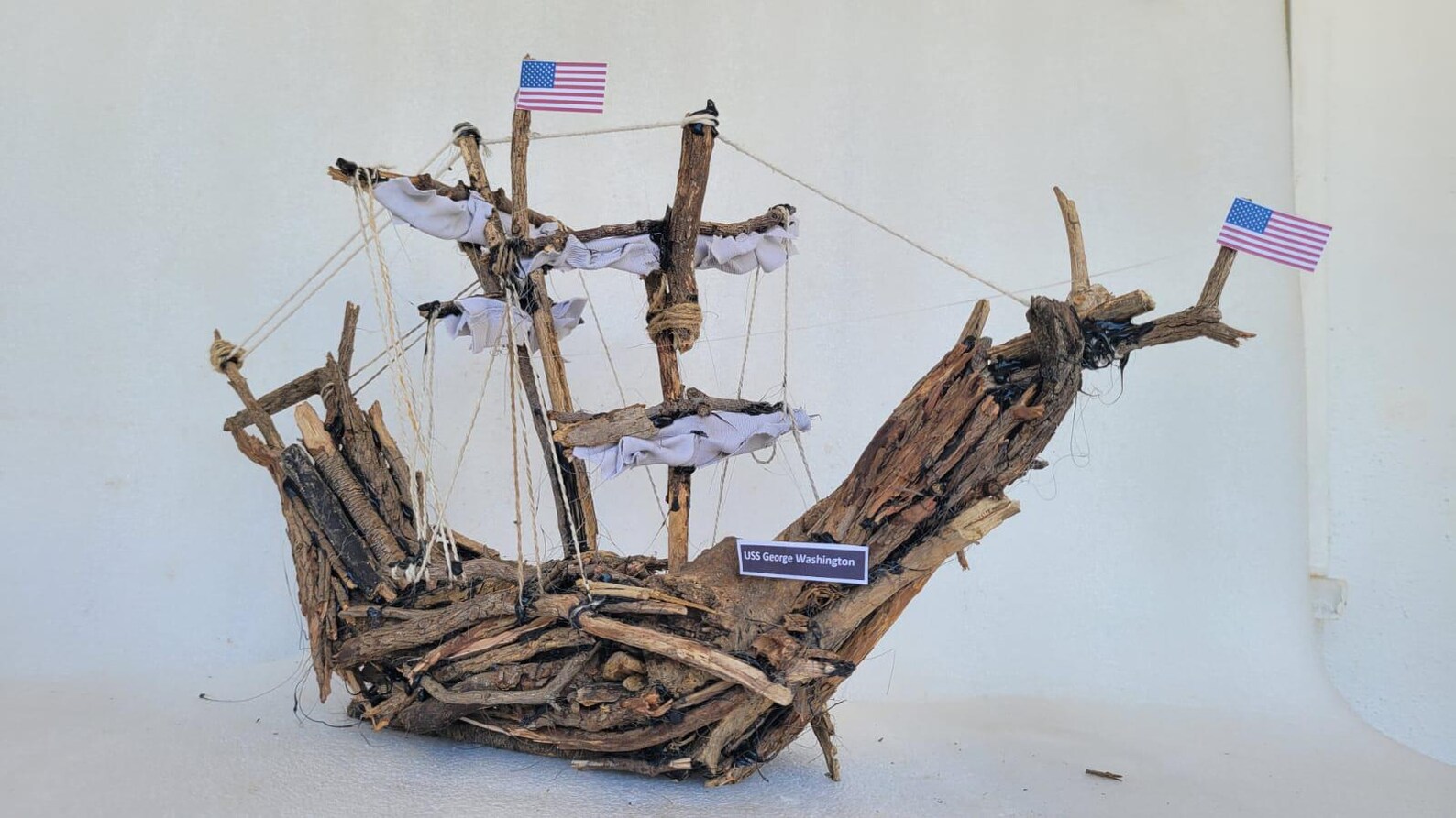 Driftwood Ship, Decorative Wooden Ship, Driftwood Art, Model Boat ...
