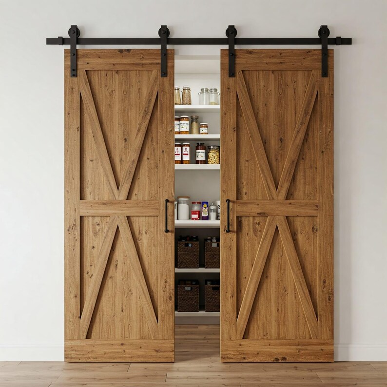 Wheeled Sliding Door With Customizable Colors and Sizes, Sliding Barn ...
