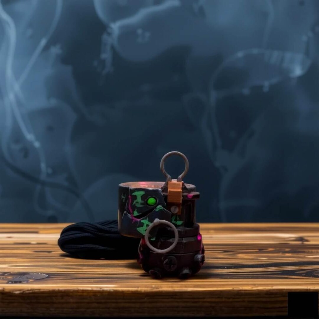 Jinx Grenade Arcane Ornament Arcane Jinx Decor Jinx Flame Chompers 14 ...