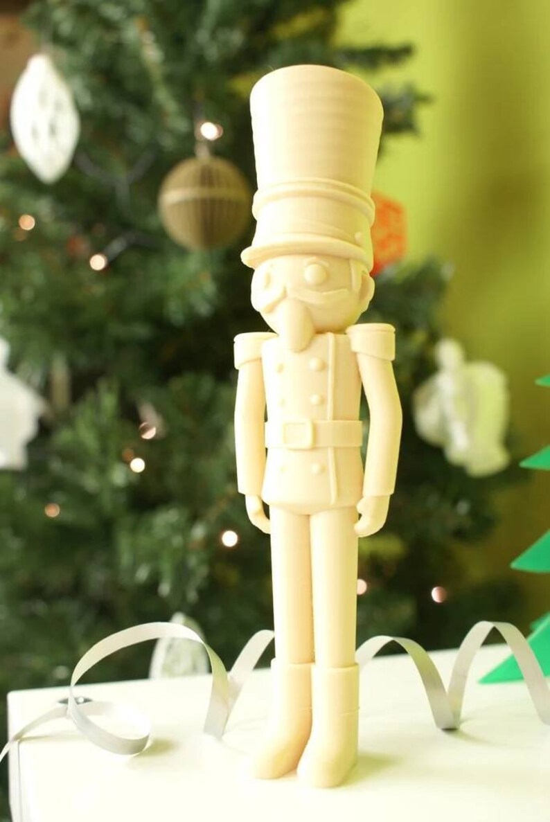 Christmas Nutcracker Figure 10 Cm Colorfully Painted 3D Printed Decor ...