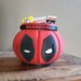 Deadpool Halloween Candy Bucket pumpkin-pool, Deadpool, - Etsy