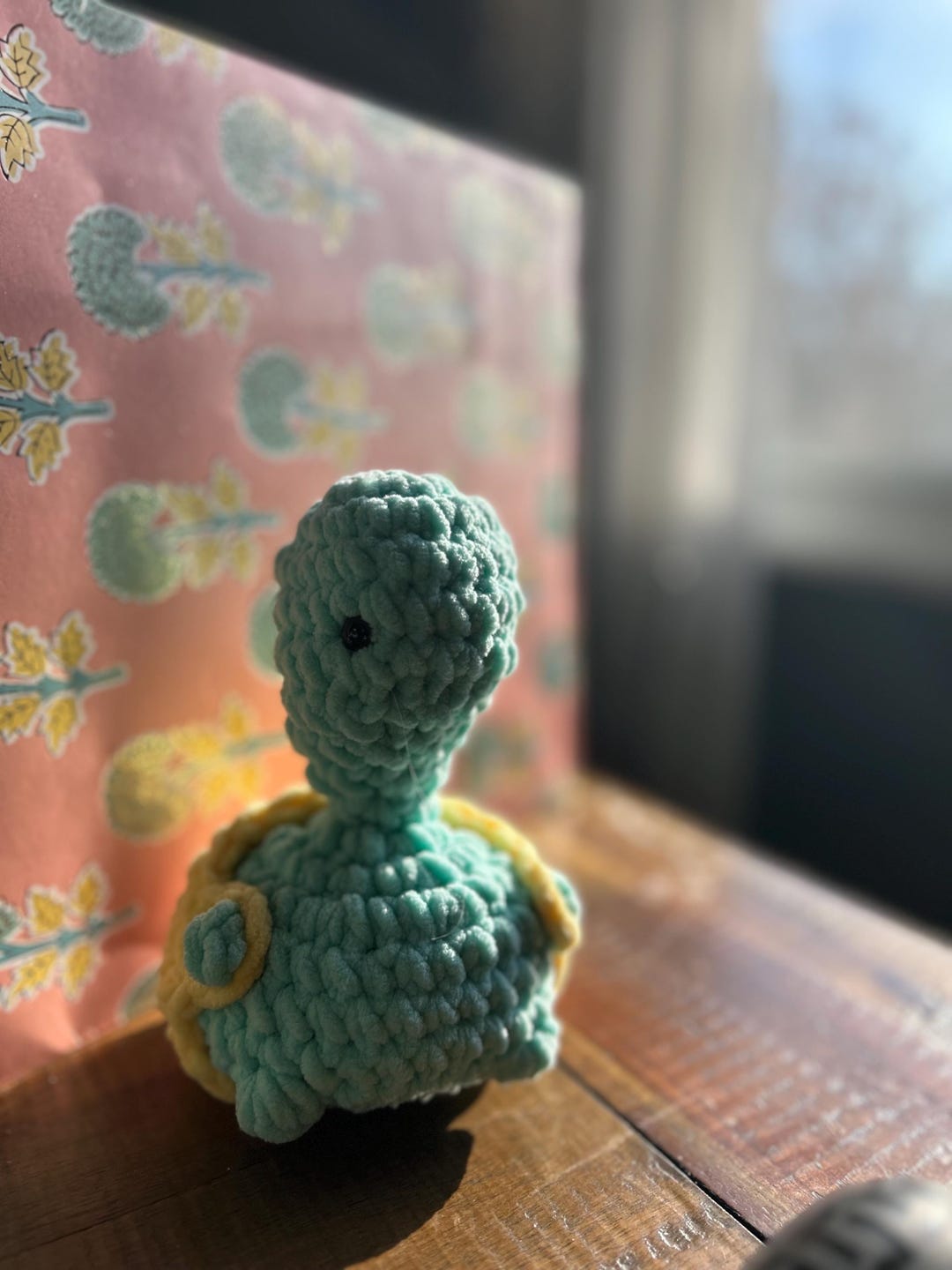 Cute Crocheted Cheeky Turtle - Etsy