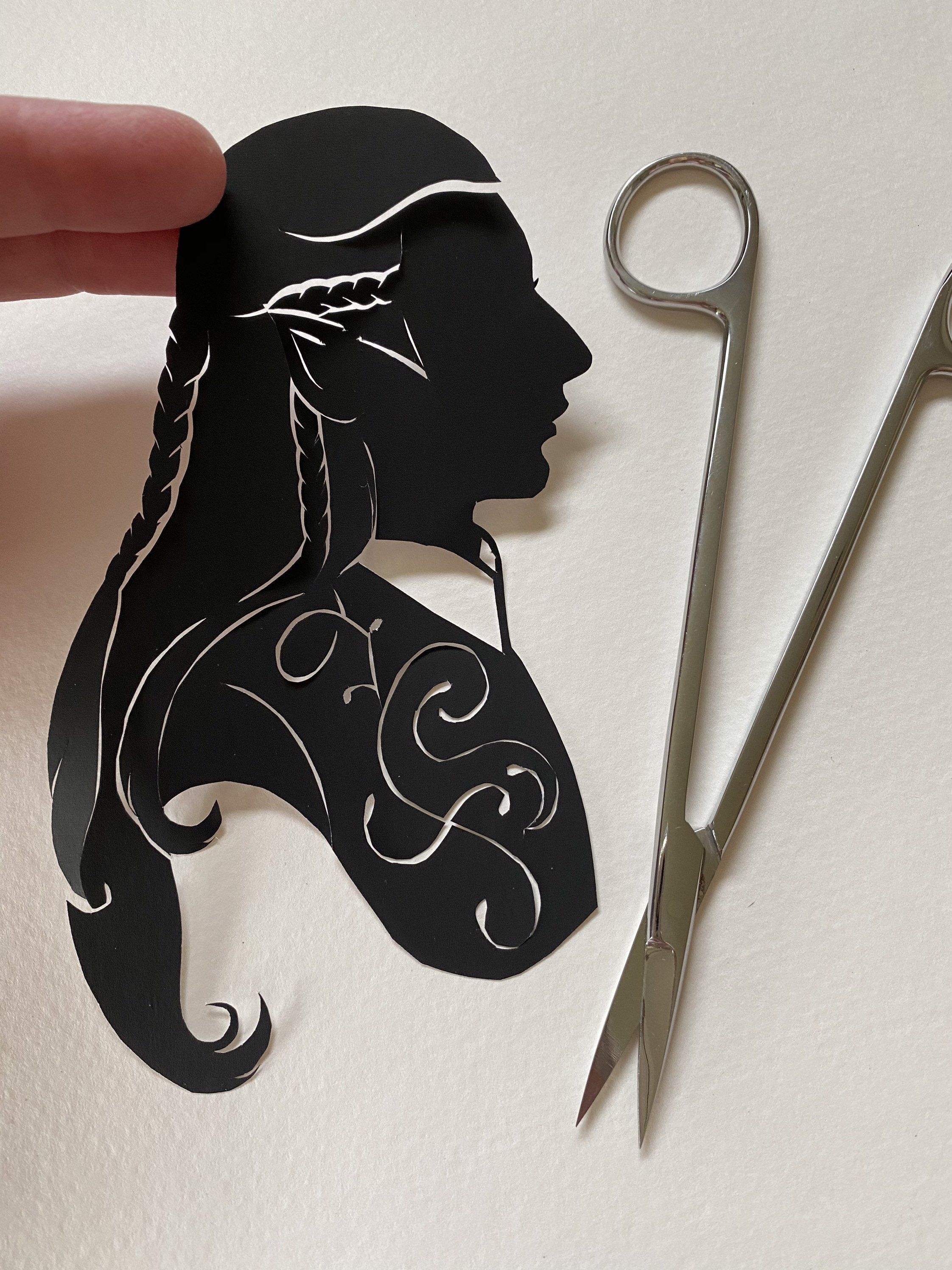 Middle Earth Transformations/ FRAMED Custom Silhouette of You ...