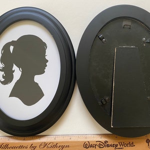 5x7” Black Oval Picture Frame / MDF Wood - Etsy